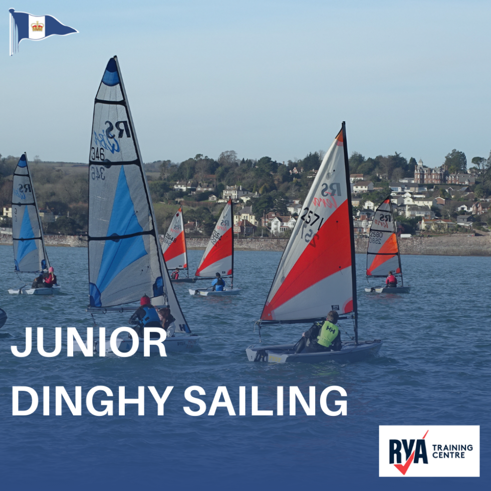 Junior Dinghy Training (Stages 1-2, 3 or 4) | Royal Torbay Yacht Club